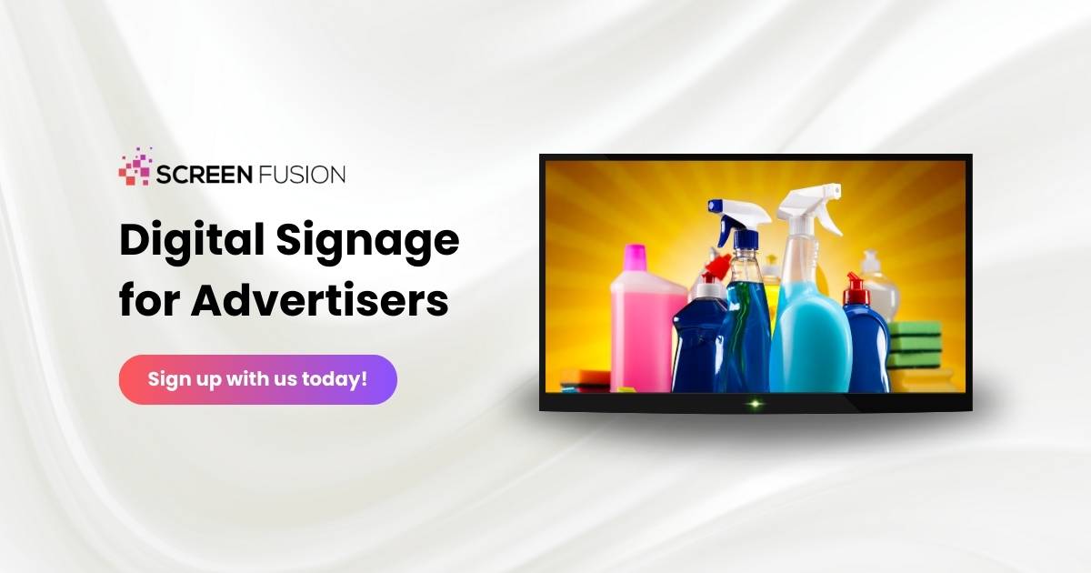 Señalización digital para anunciantes | Screen Fusion